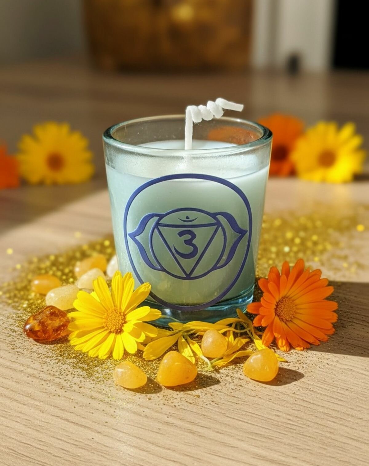 Арома свеча Чакра Аджна (Ajna chakra) — фото 1