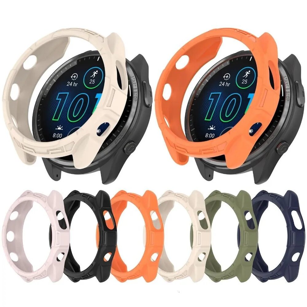 Чехол для Garmin Forerunner 965, Черный — фото 1