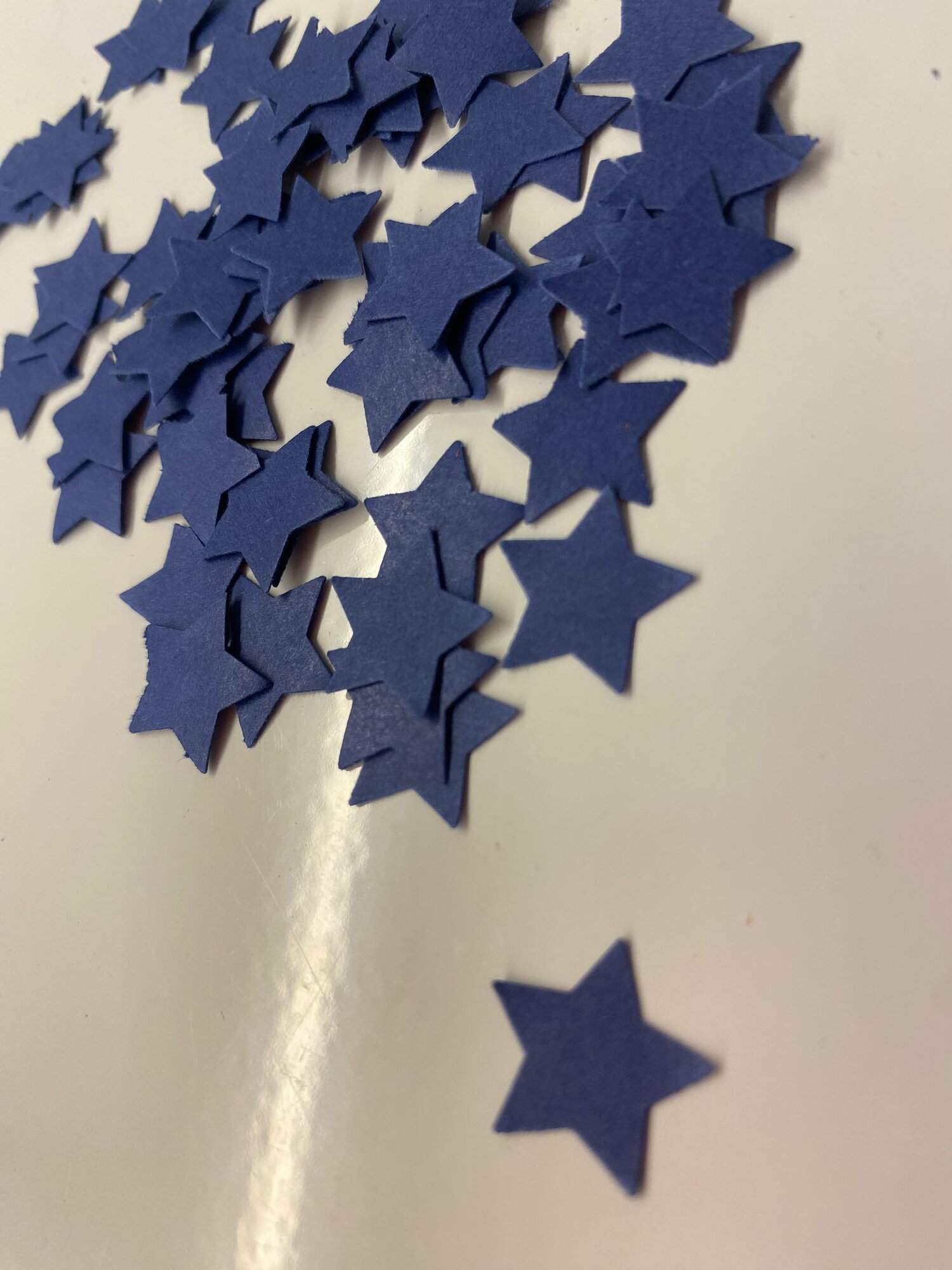 Конфетти "звезды" для праздников, для пиньяты, для скрапбукинга 1,5 см 10 г