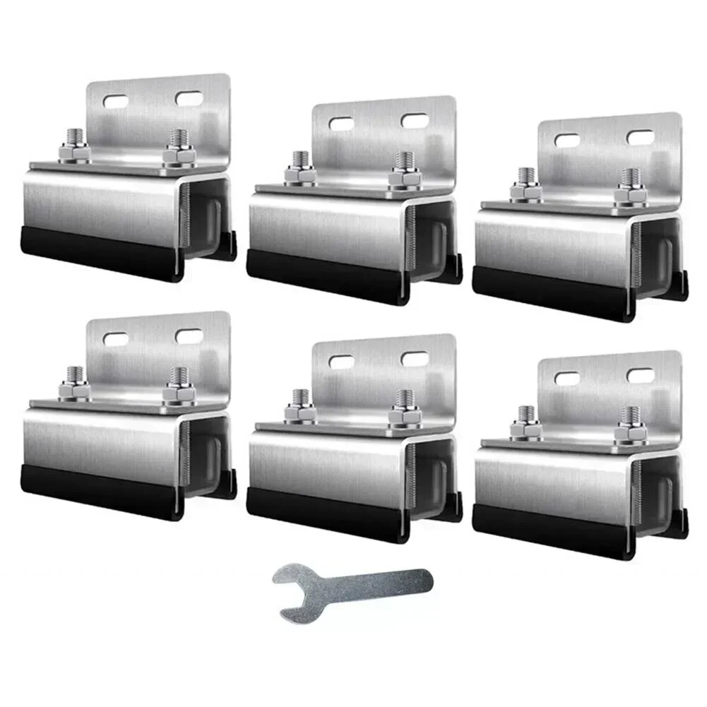 6/4 шт. комплекты для крепления багажника на крышу фургона, фотоэлектрические кронштейны для 6pcs