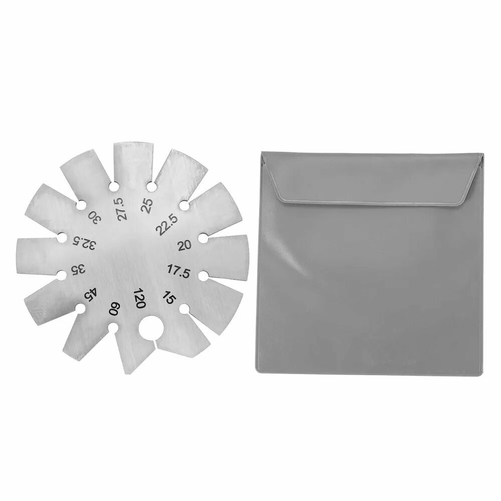 Измеритель угла наклона круглой формы, лезвие ножа 15-120 для измерения