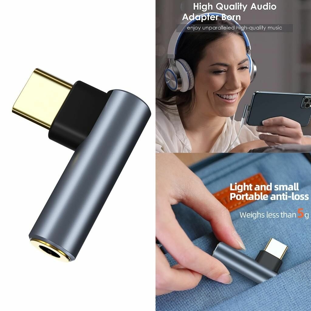 Адаптер USB-C 3,5 мм — фото 1
