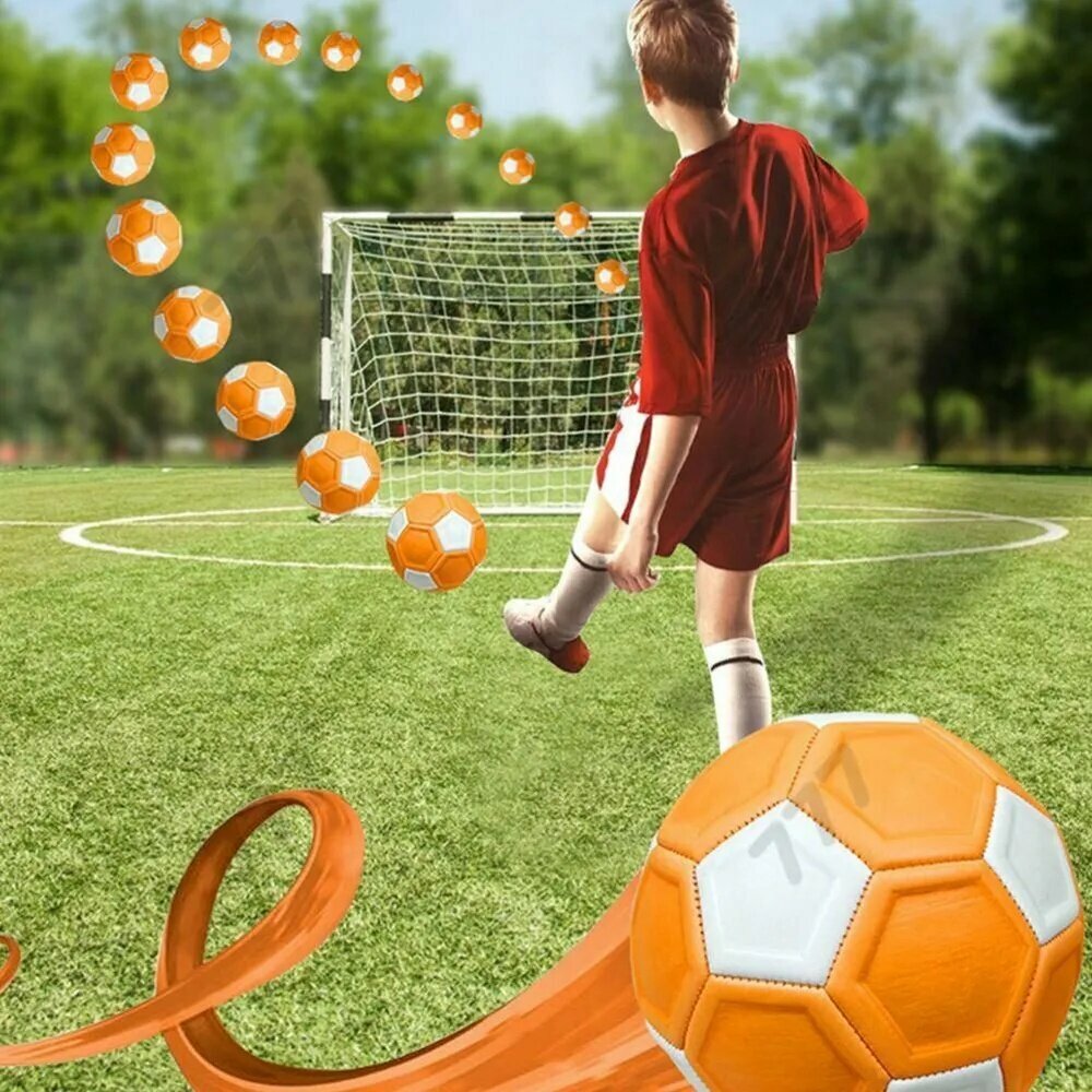 Футбольный мяч Magic Curve Swerve Футбольная игрушка Kicker Ball Отличный подарок для детей Идеально подходит матчей или игр в помещении
