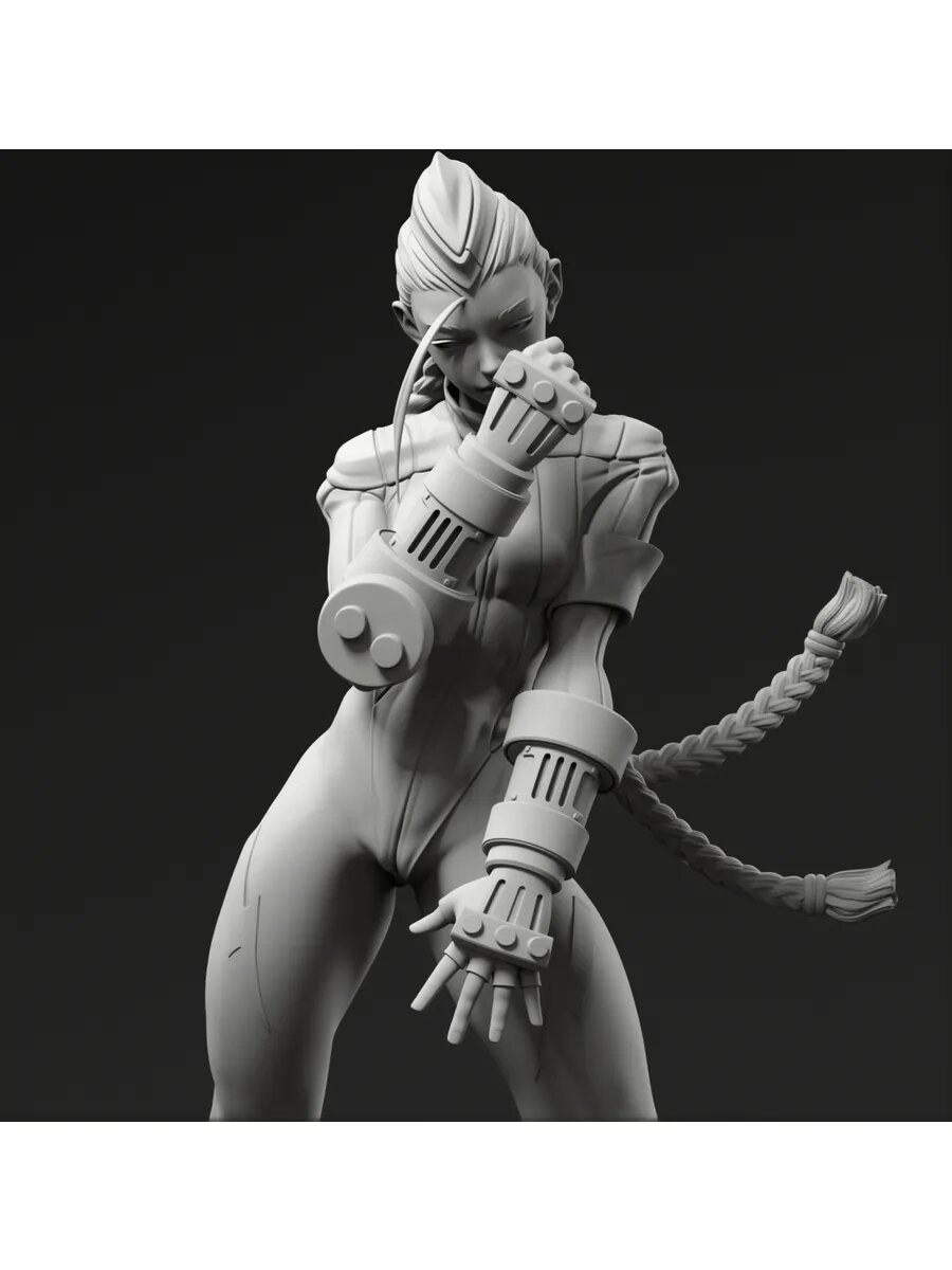 Коллекционная фигурка Cammy под покраску 20 см