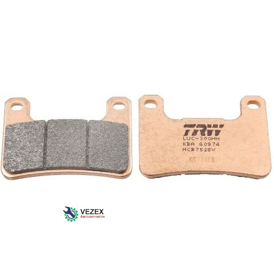 TRW MCB752SV Колодки дисковые MCB752SV