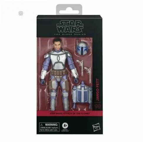 Фигурка Star Wars The Black Series Jango Fett Attack Of The Clones 6 Inch Action Figures