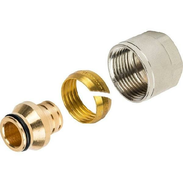 Фитинг компрессионный STOUT евроконус для труб PEX 20х2,0х3/4 SFC-0020-002020