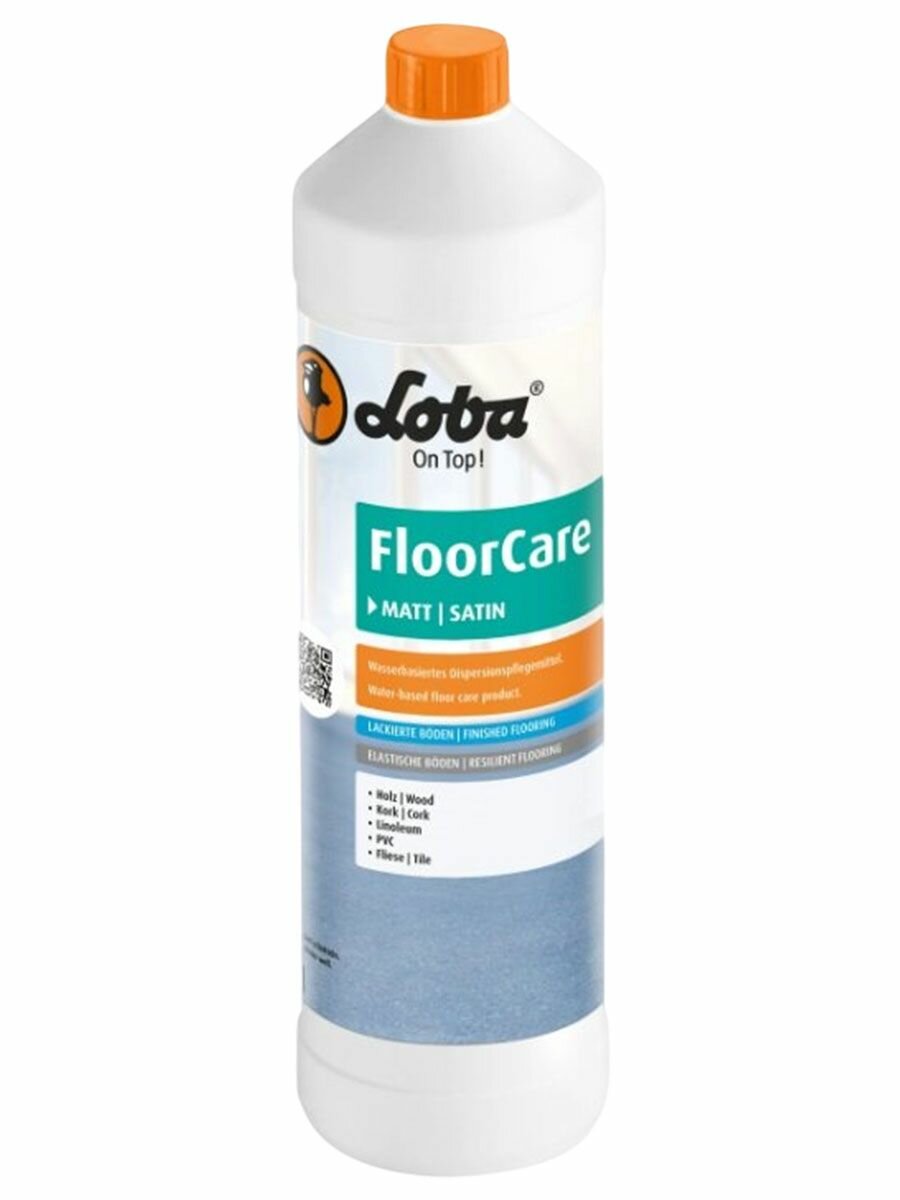 Средство по уходу Loba Floor Care (1л) для лаковых покрытий, матовый