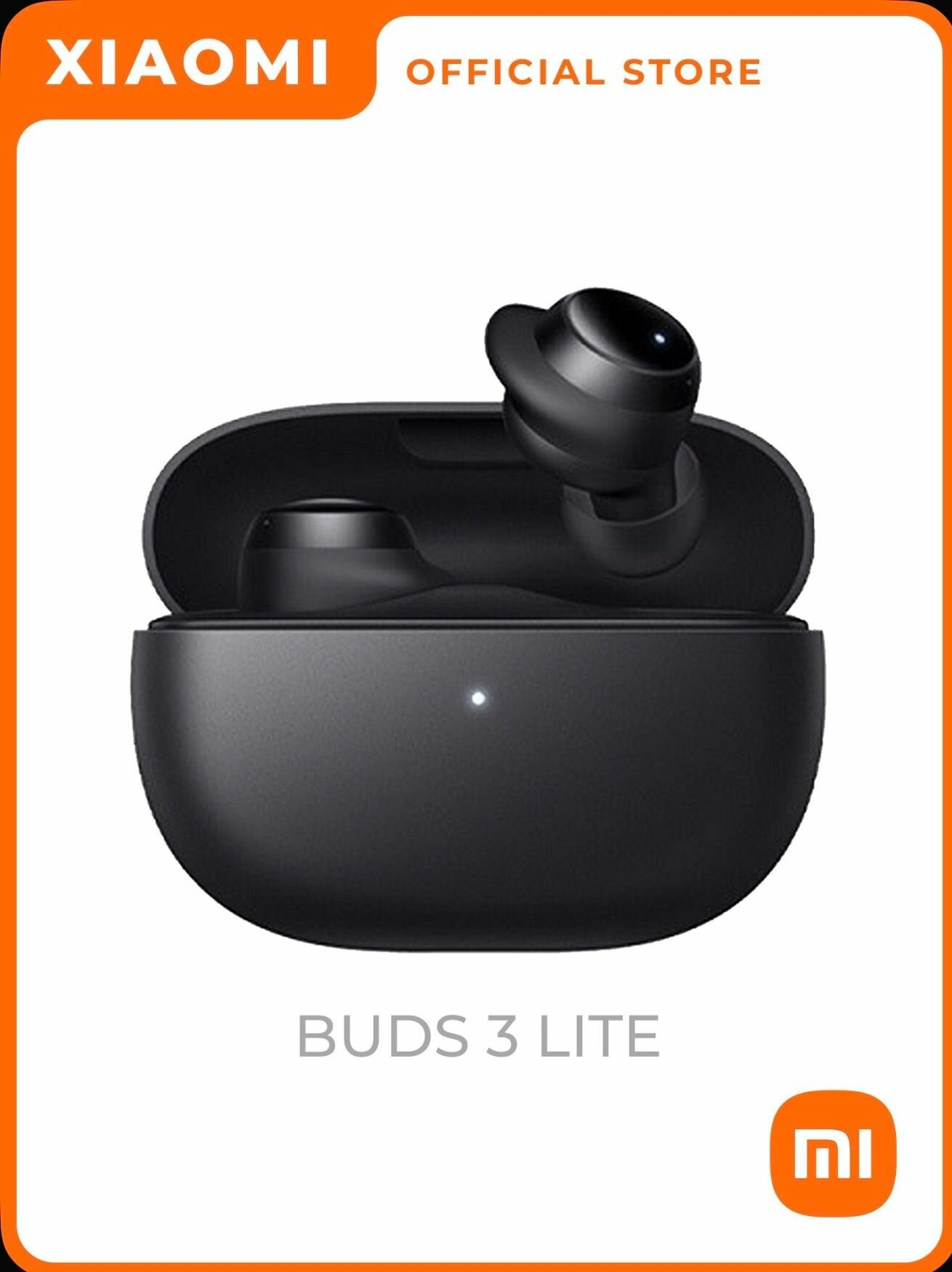 Наушники беспроводные с микрофоном Redmi Buds 3 Lite, Bluetooth, USB Type-C, черный матовый