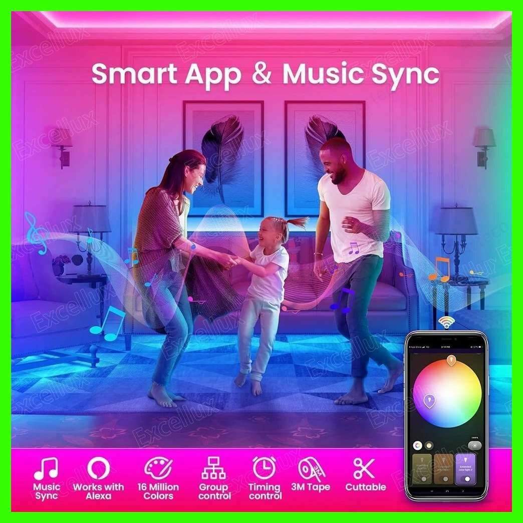 Excellux Светодиодная лента, IP20, 1 шт