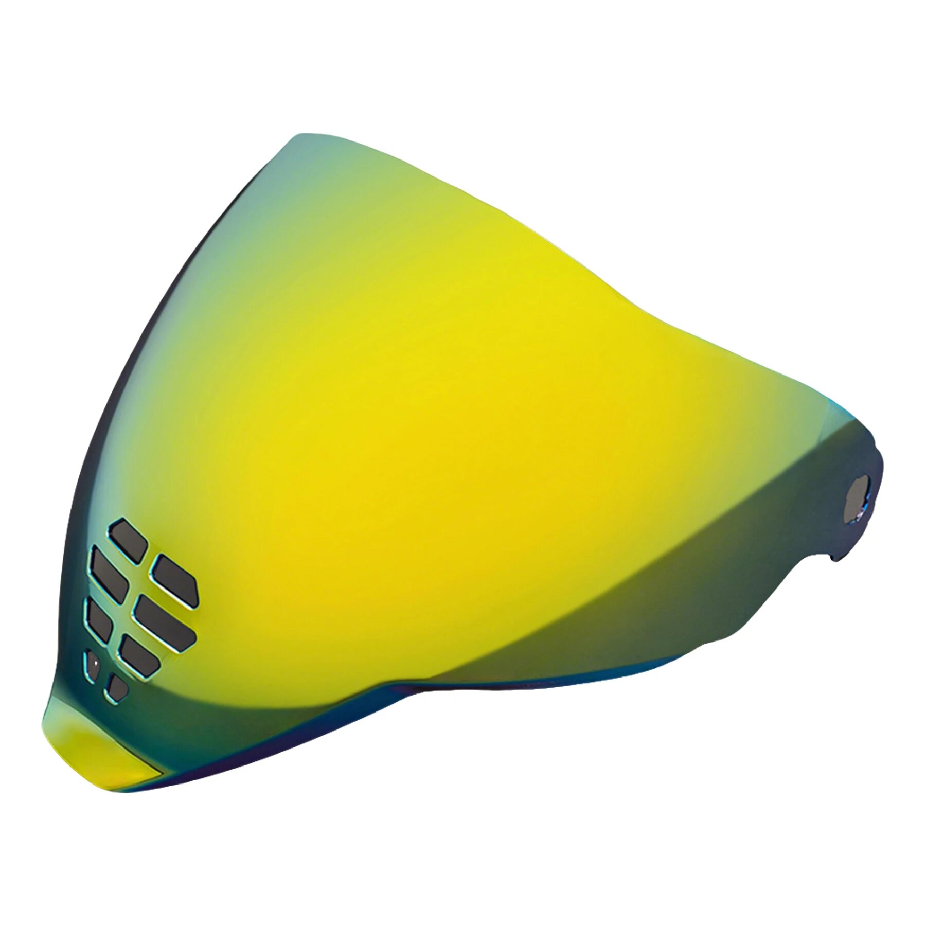 Визор ICON Airflite IC06 Smoke REVO Gold, светло-желтый