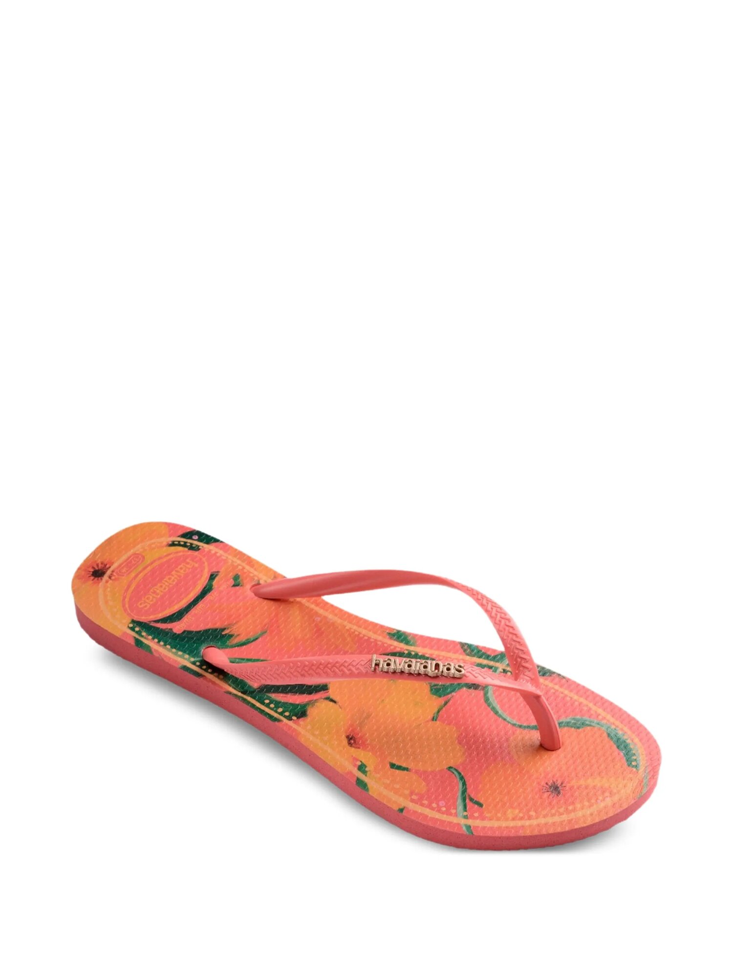 Шлёпанцы havaianas Tropical, размер 6 US, pink — фото 1