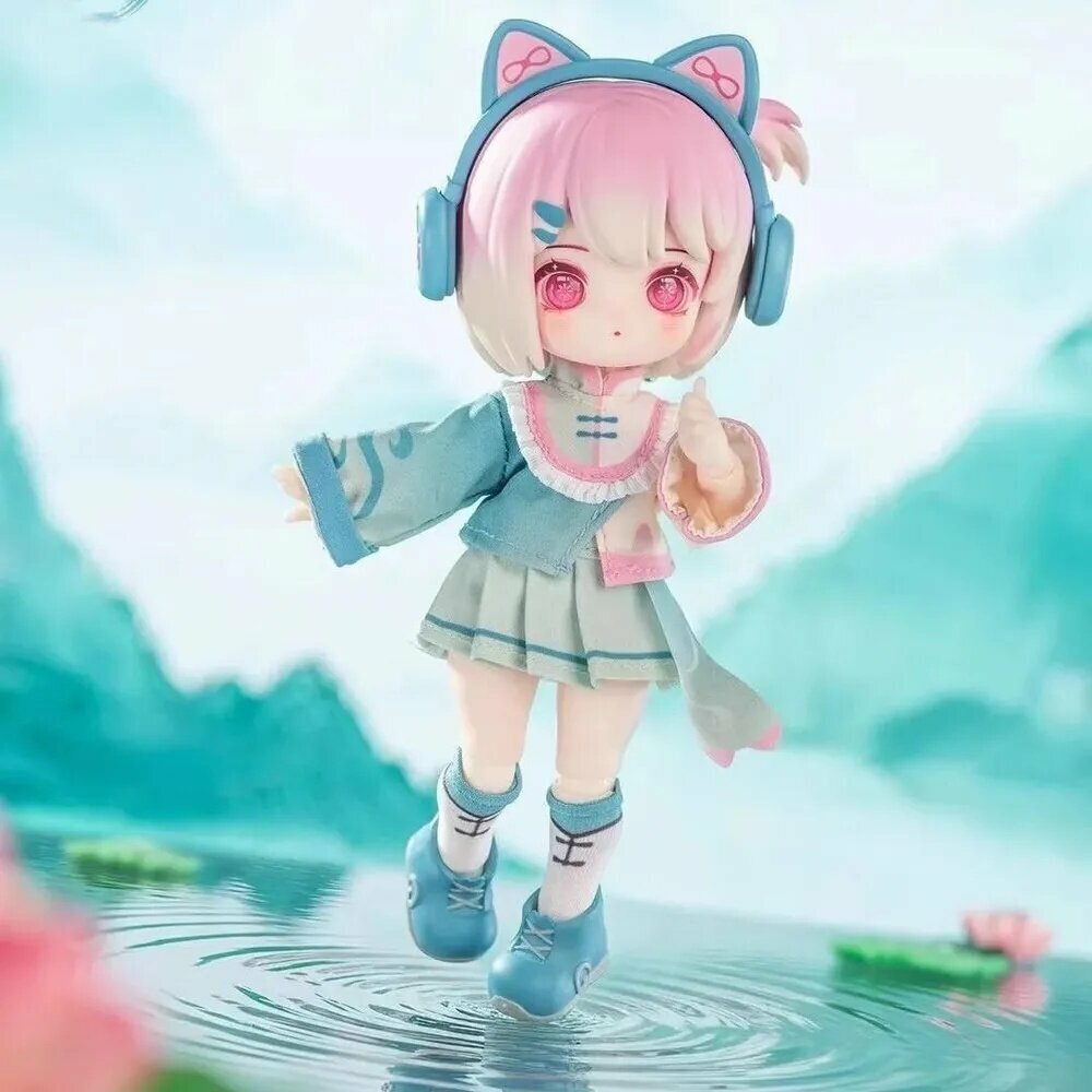 Серия Зверей, Мобильная кукла, 12 мин. BJD Кукла, Чао играет вручную