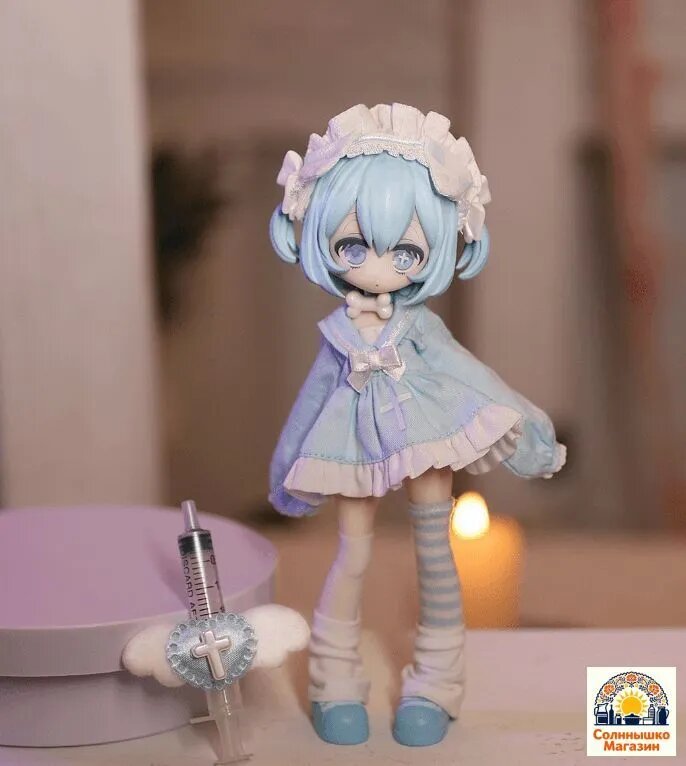 BJD кукла 14см Далматин игрушка для коллекции кукла модель для коллекционеров