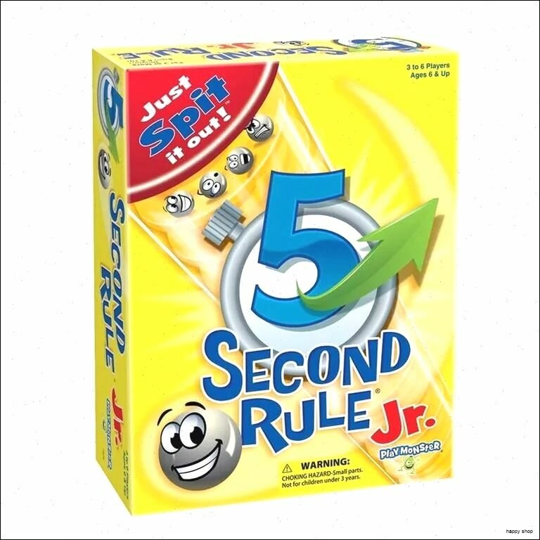 Настольная игра 5 Second Rule Jr."Пятисекундный закон"