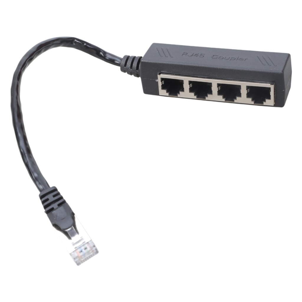 4-Портовый Сетевой Линейный адаптер RJ45 Для подключения нескольких устройств