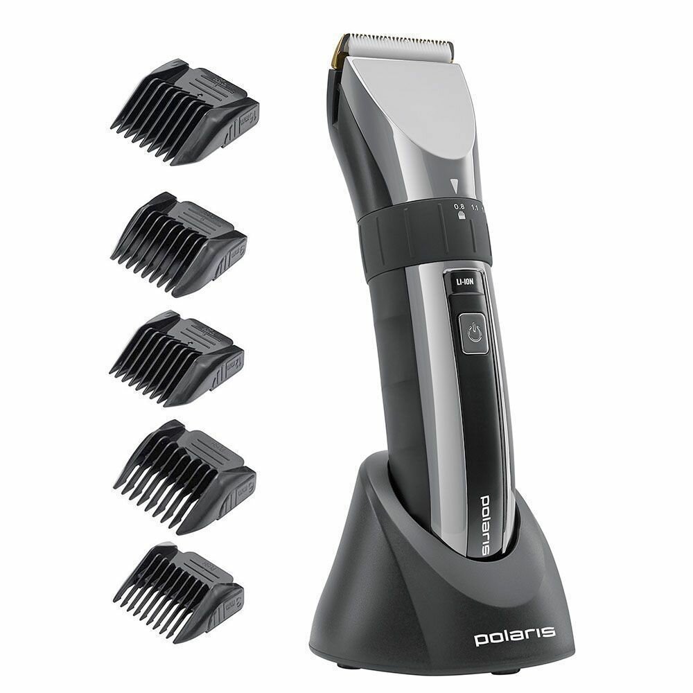 Машинка для стрижки Polaris PHC 3017RC Argan Therapy Pro. Цвет: черный, серебристый.
