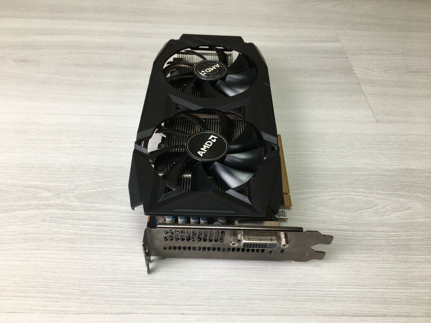 Видеокарта 8Gb Radeon RX580, POWERCOLOR AXRX 580 8GBD5-DM, only DVI-D PCI-E