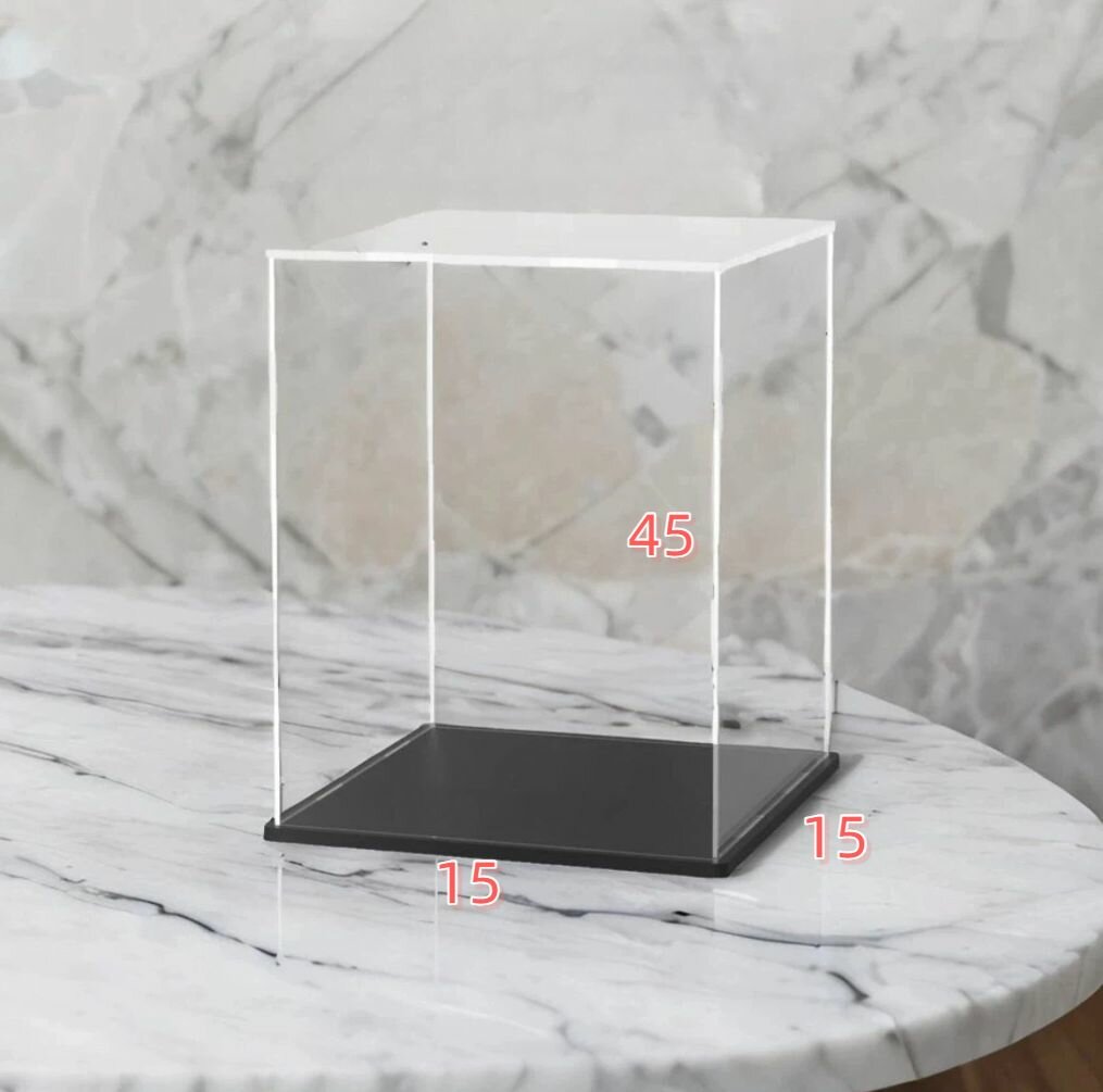 Купол от пыли для румбоксов и сборных моделей 15x15x45 см