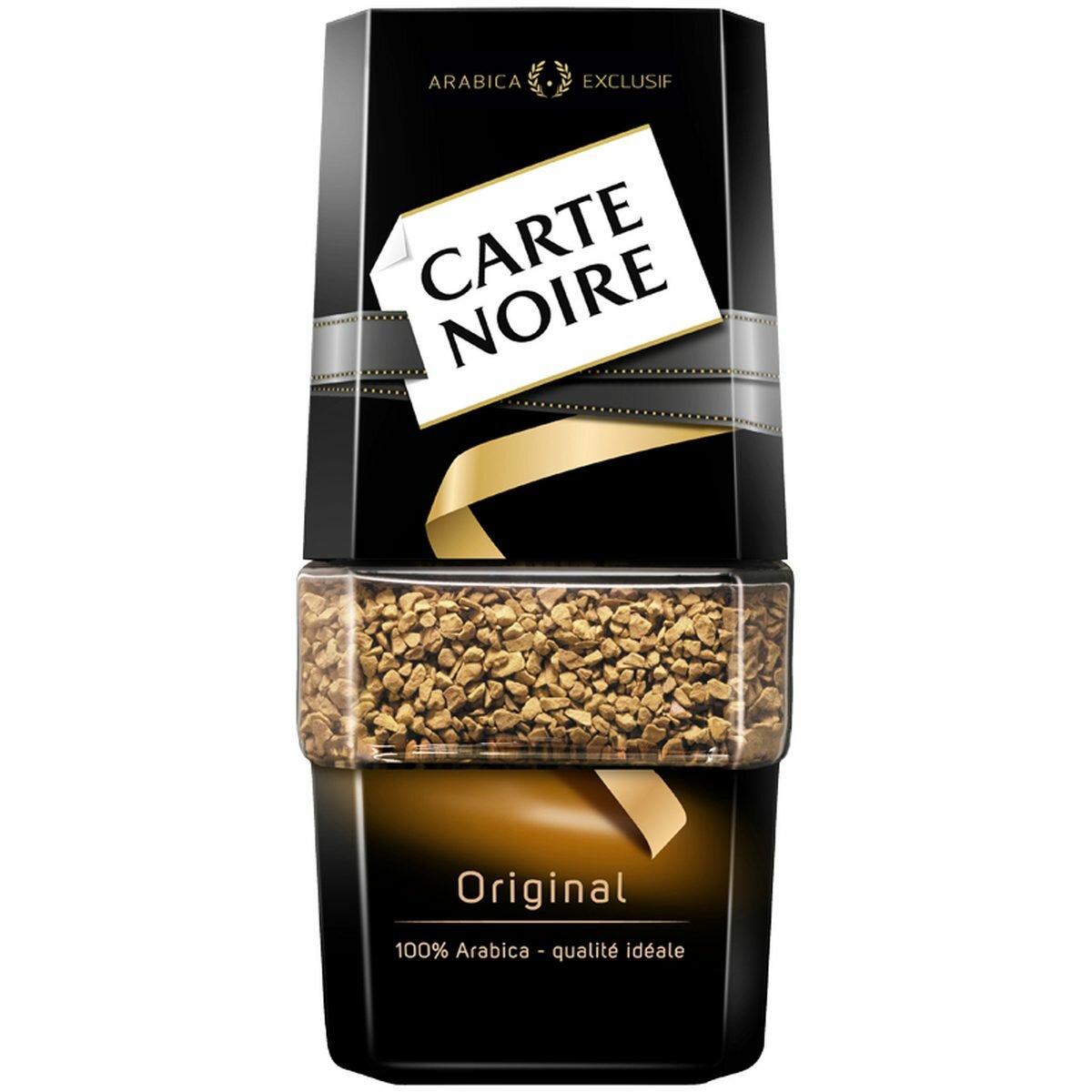 Кофе растворимый Carte Noire "Original", сублимированный, стеклянная банка, 190г (4251985/8051135/W861), 6 уп.