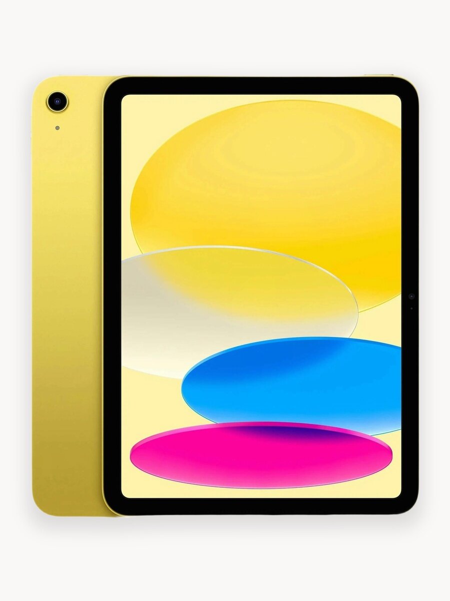 11 Планшет Apple iPad 11 2025, 128 ГБ, Wi-Fi, iPadOS, жёлтый (yellow), без RuStore/MAX