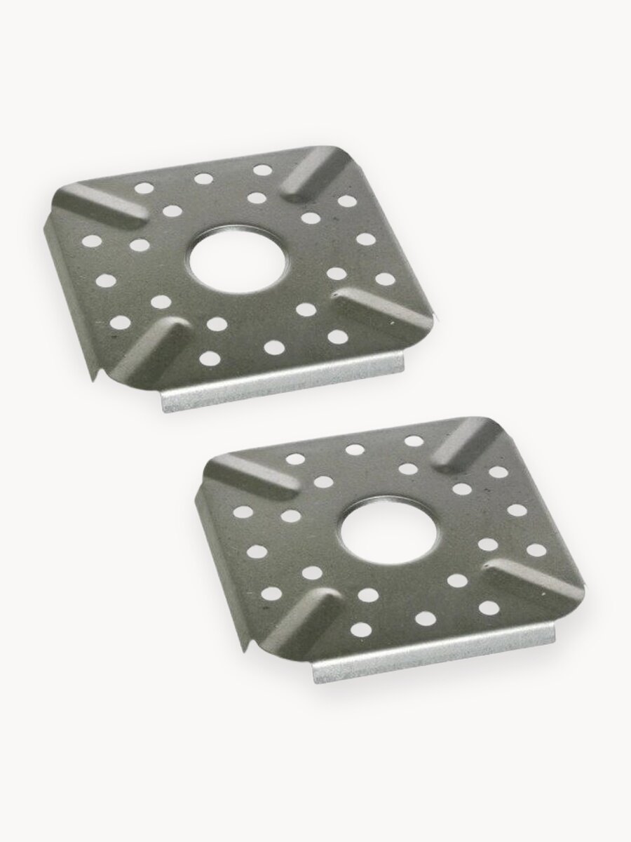 Универсальные подставки под кофейник для газовых плит квадратные, 2 штуки, 9x9см