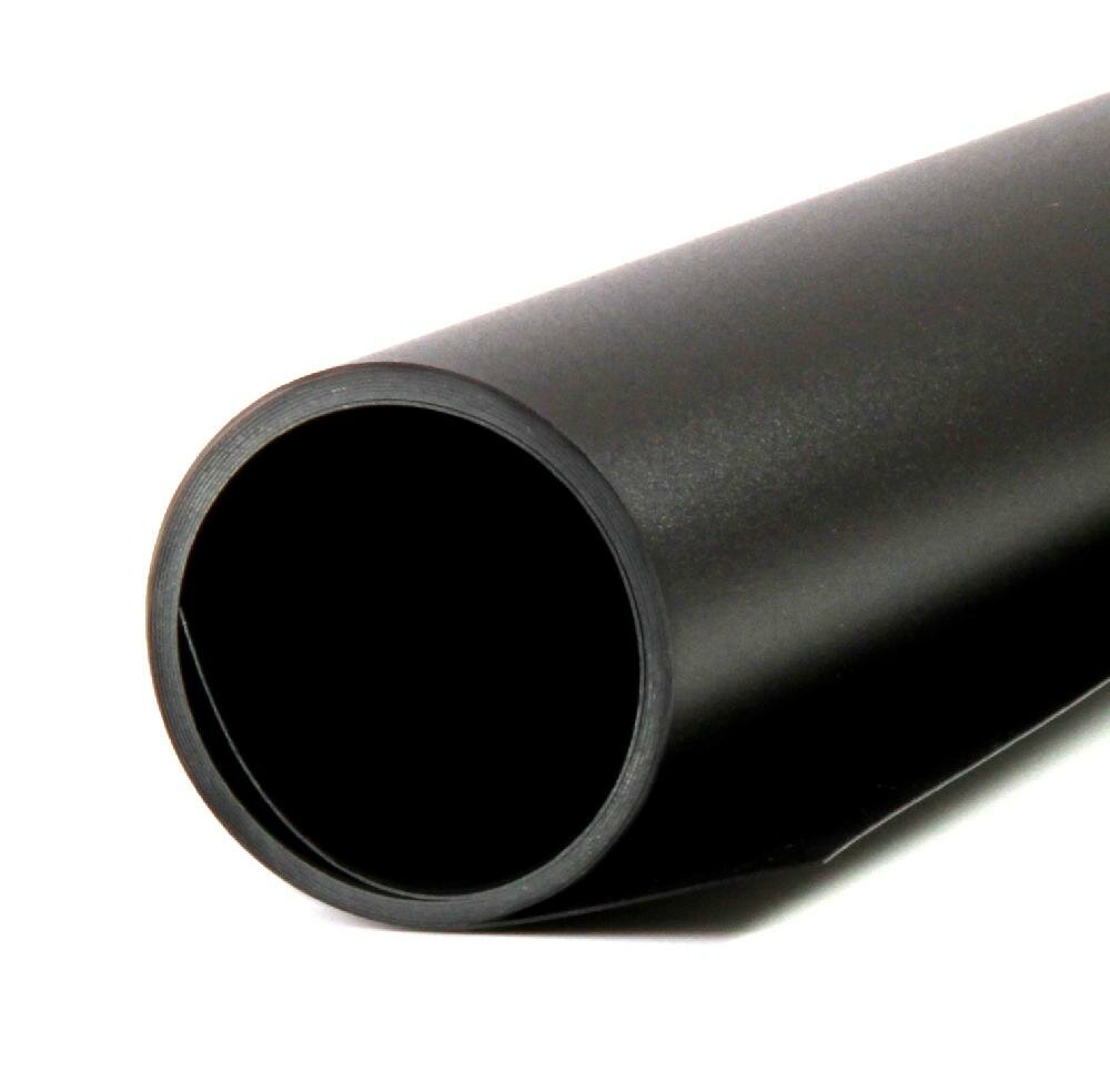 Фон пластиковый PVC PRO MR 1х2м матовый/глянцевый Черный