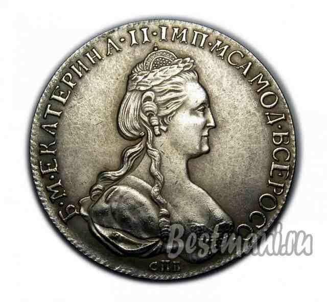 Монета рубль 1778 года СПБ - ФЛ, сувенирные копии монет монеты, нумизматика, деньги для коллекции