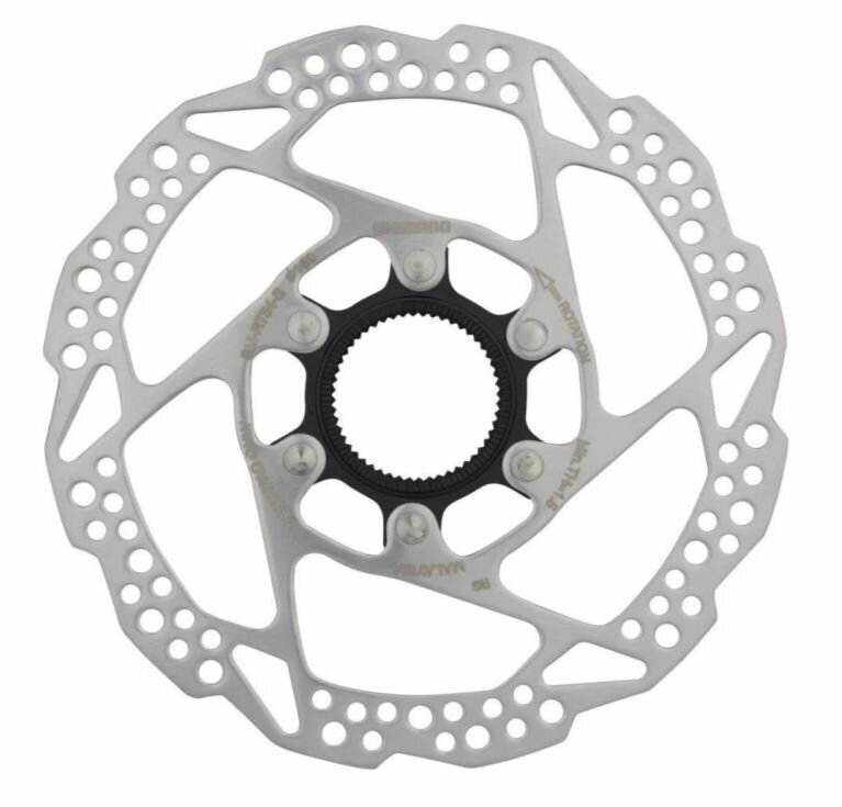 Тормозной диск Shimano, RT54, 160мм, C.Lock, только для пласт колод (без упаковки)