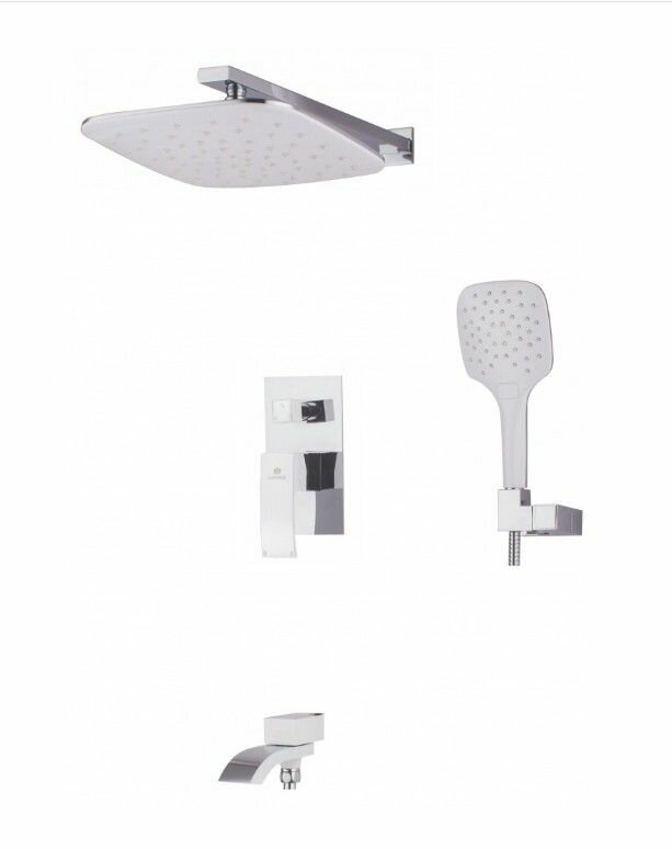 Смеситель встраиваемый для душа 3-я функция GANZER GZ44065-F