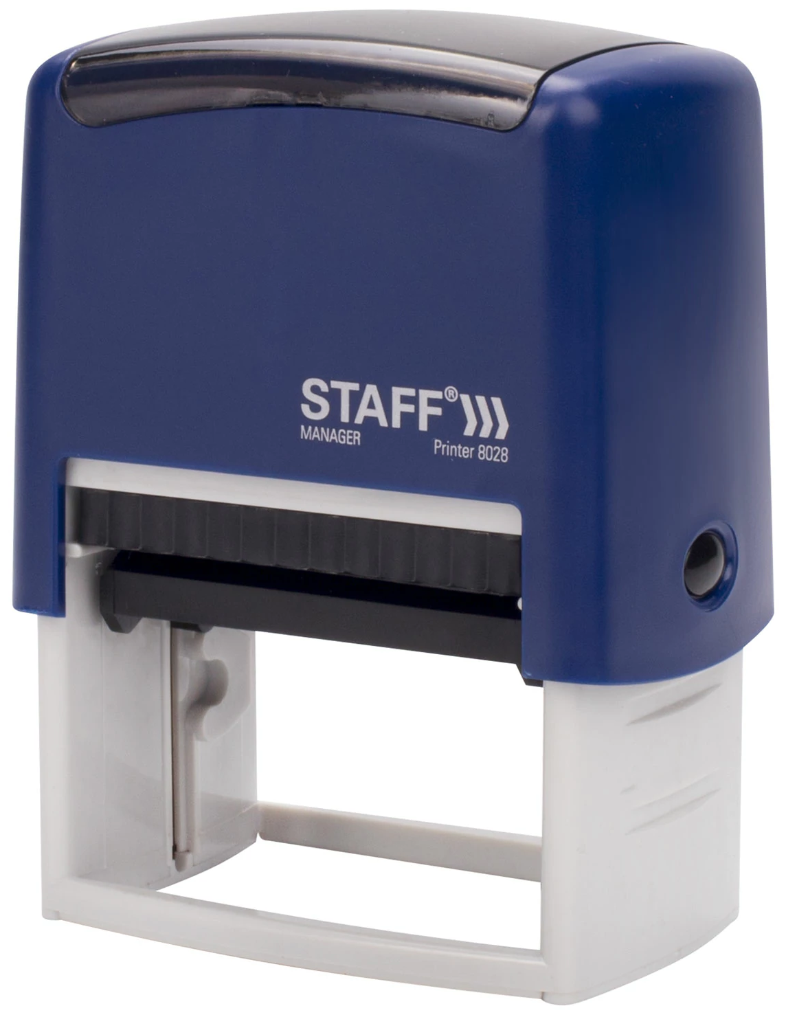 Штамп самонаборный 7-строчный Staff оттиск 60x35mm Printer 8028