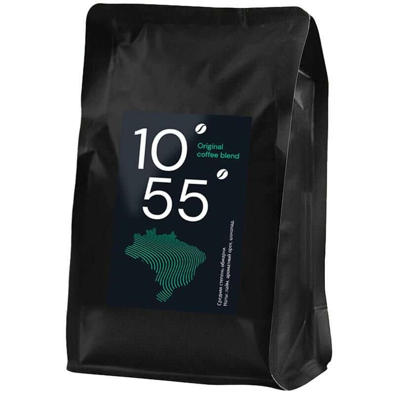 Кофе в зернах Деловой стандарт Original coffee blend 100% арабика 250 г (пакет)