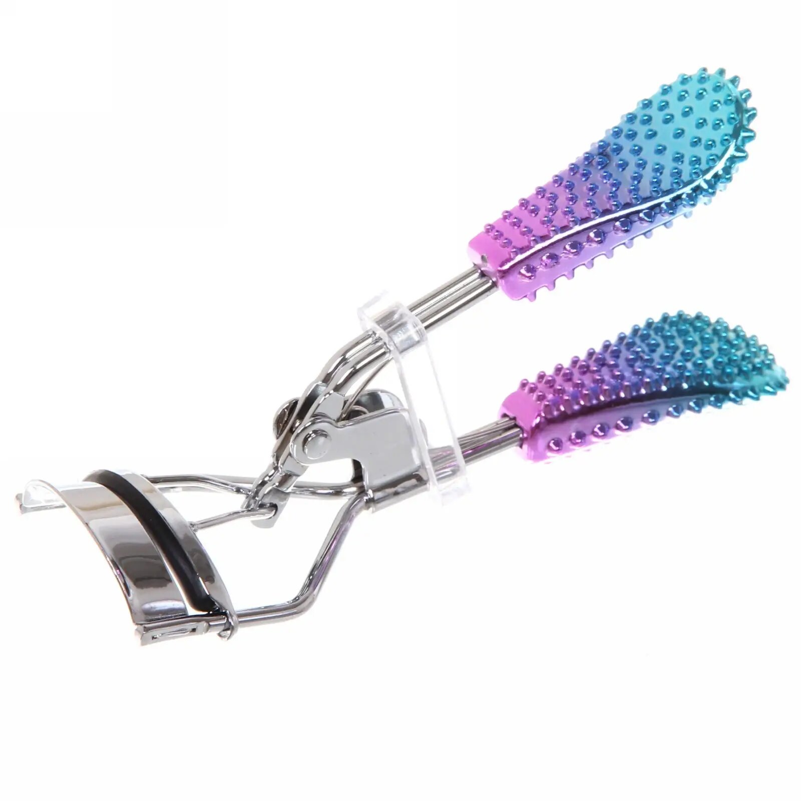 Щипцы для завивки ресниц «Ультрамарин-Хамелион», цвет микс, металл/пластик, текстурированные ручки, 11 см