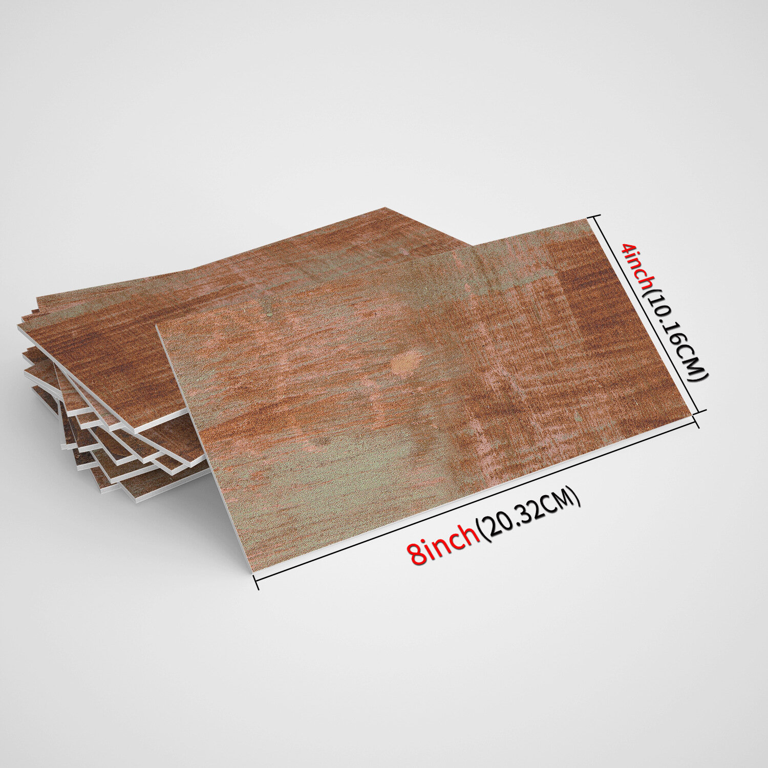 Наклейки 3D на стену Meiji SJM35, водонепроницаемые, утолщенные, самоклеящиеся, пенопласт, 64шт