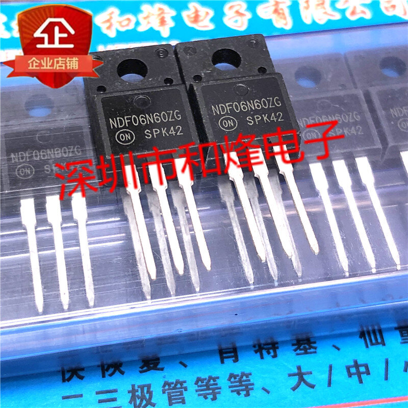 10шт./лот NDF06N60ZG TO-220F 600V 7.1A