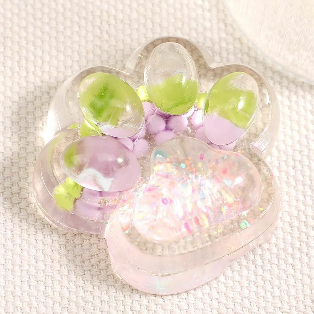 Милая желейная антистрессовая игрушка в форме кошачьего когтя