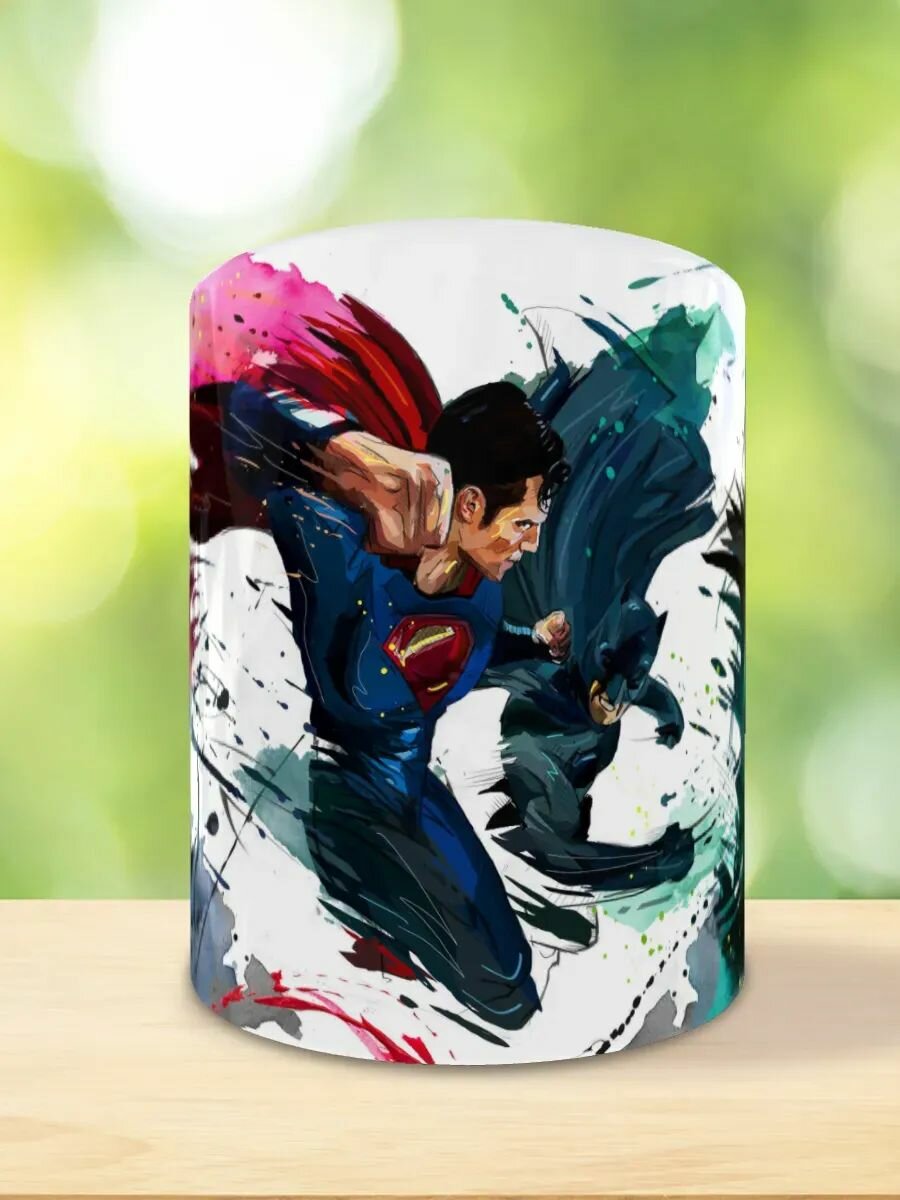 Кружка Batman & Superman (англ.)