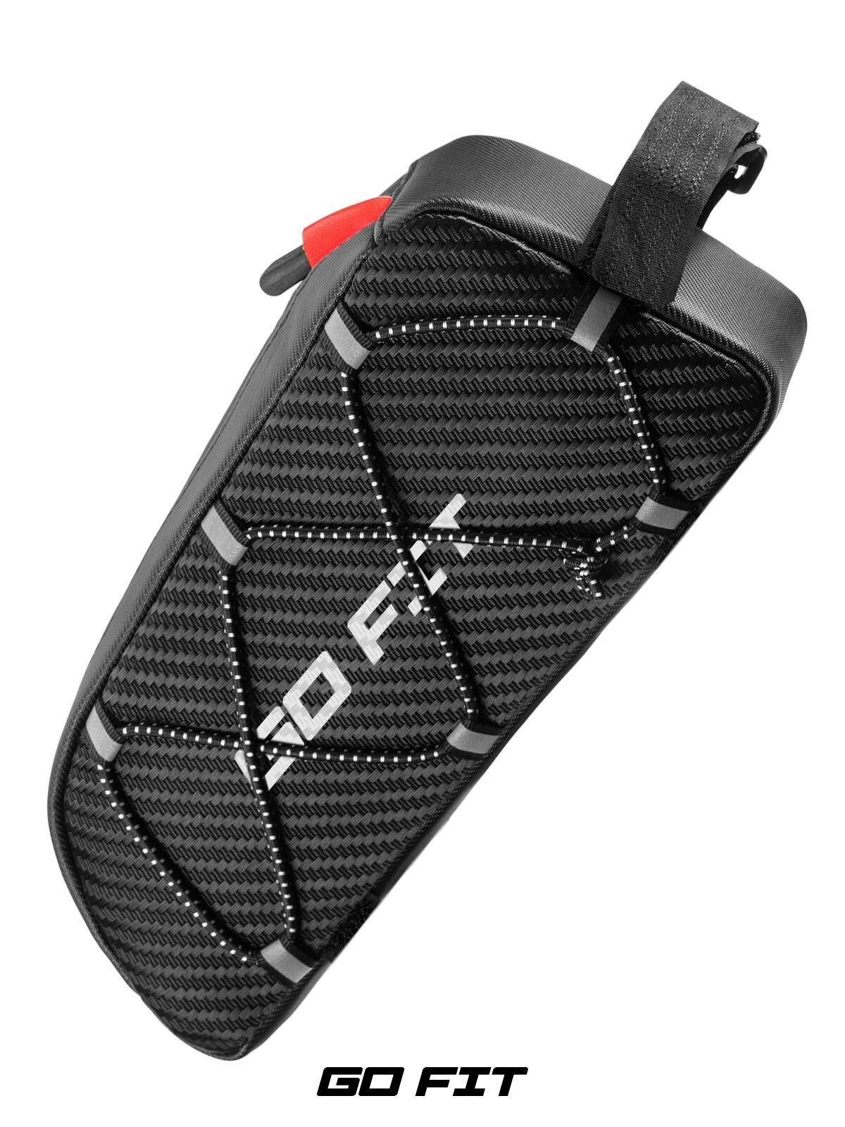 Велосипедная сумка GO FIT Bike Bag, спортивная велосумка, кейс, защита от дождя и пыли, черный
