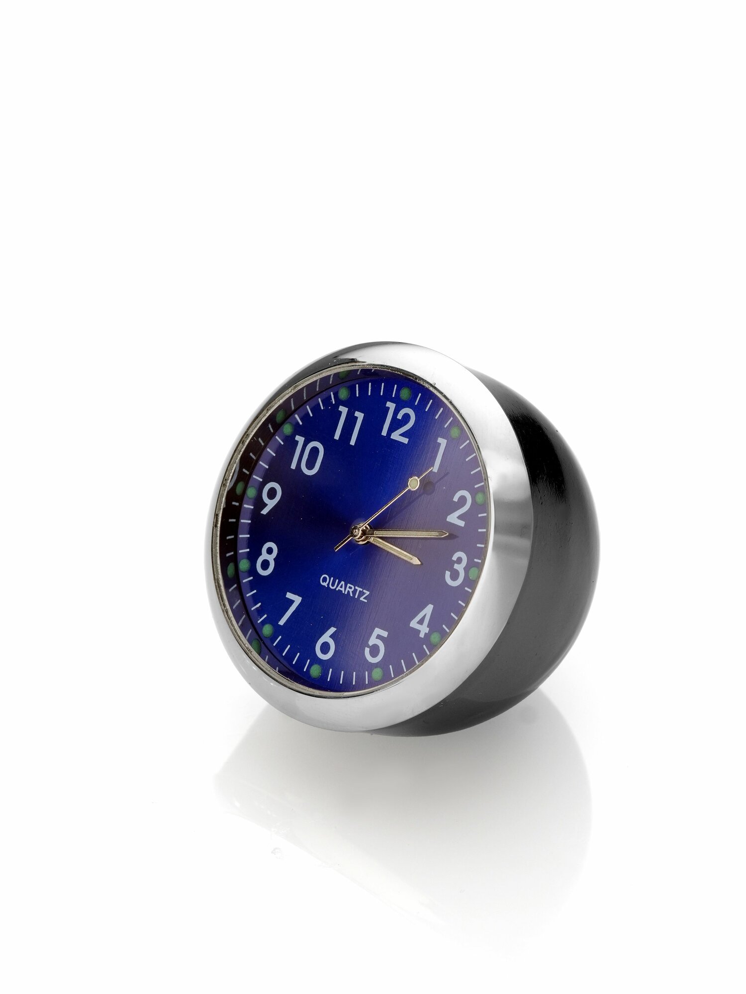 Часы автомобильные OT-CLC03 синий циферблат