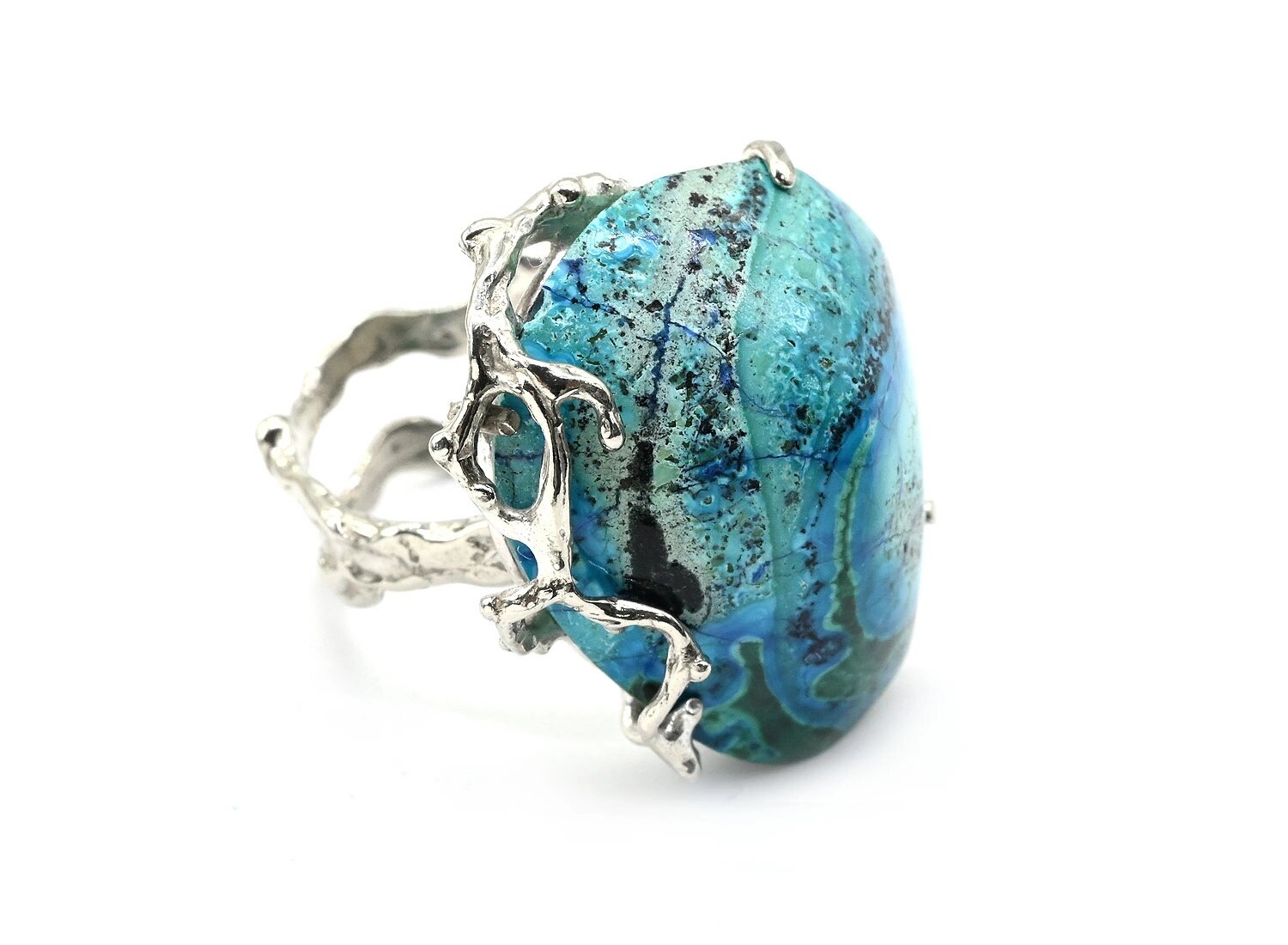 Кольцо, хризоколла