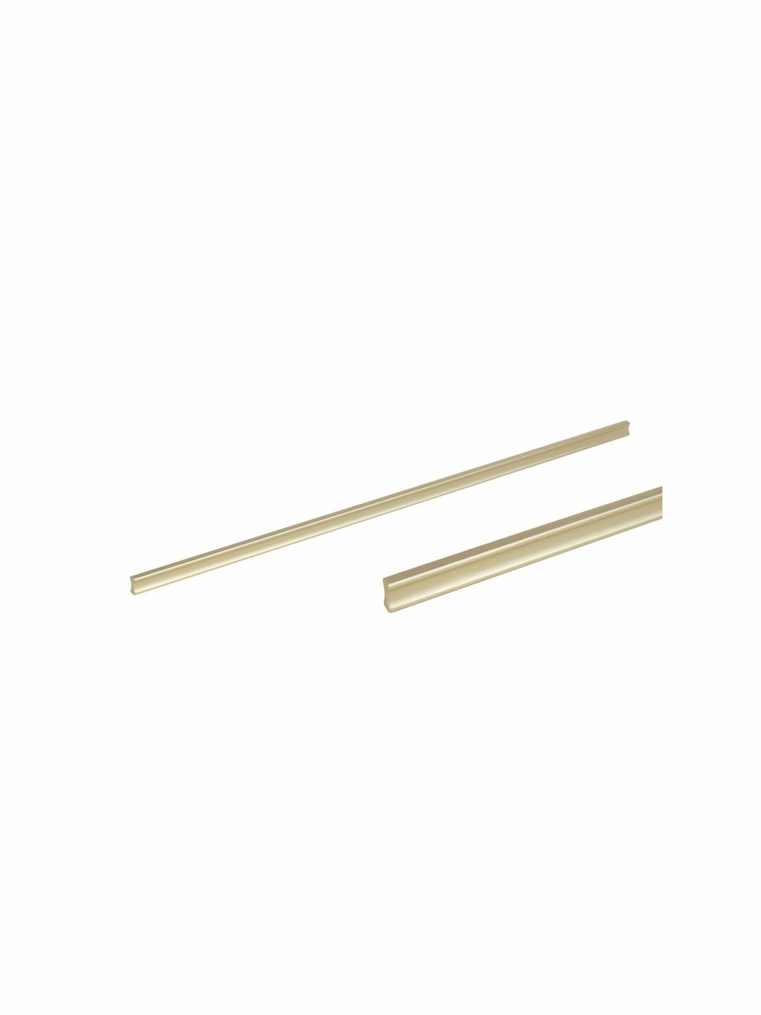 Ручка мебельная скоба алюминиевая SERENE 512/597 брашированное золото