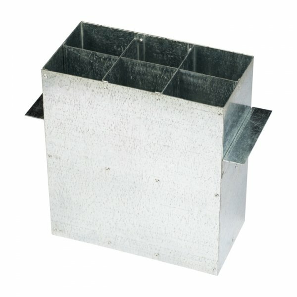 EKF Basic Гильза кабельная 6 секций для уэрм (280х250х120), uerm-gilza-1