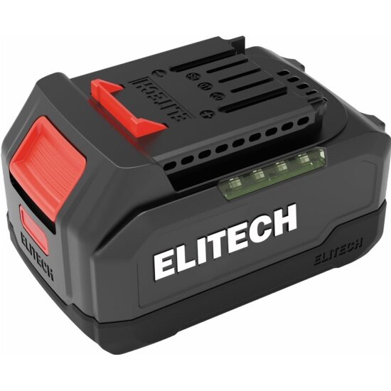 Аккумуляторная батарея Elitech ELP,20В,4.0Ач, Slider