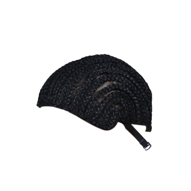 Вязаная шапочка для парика с крючком из кукурузы, парик для африканского черного скорпиона, шапочка для парика M