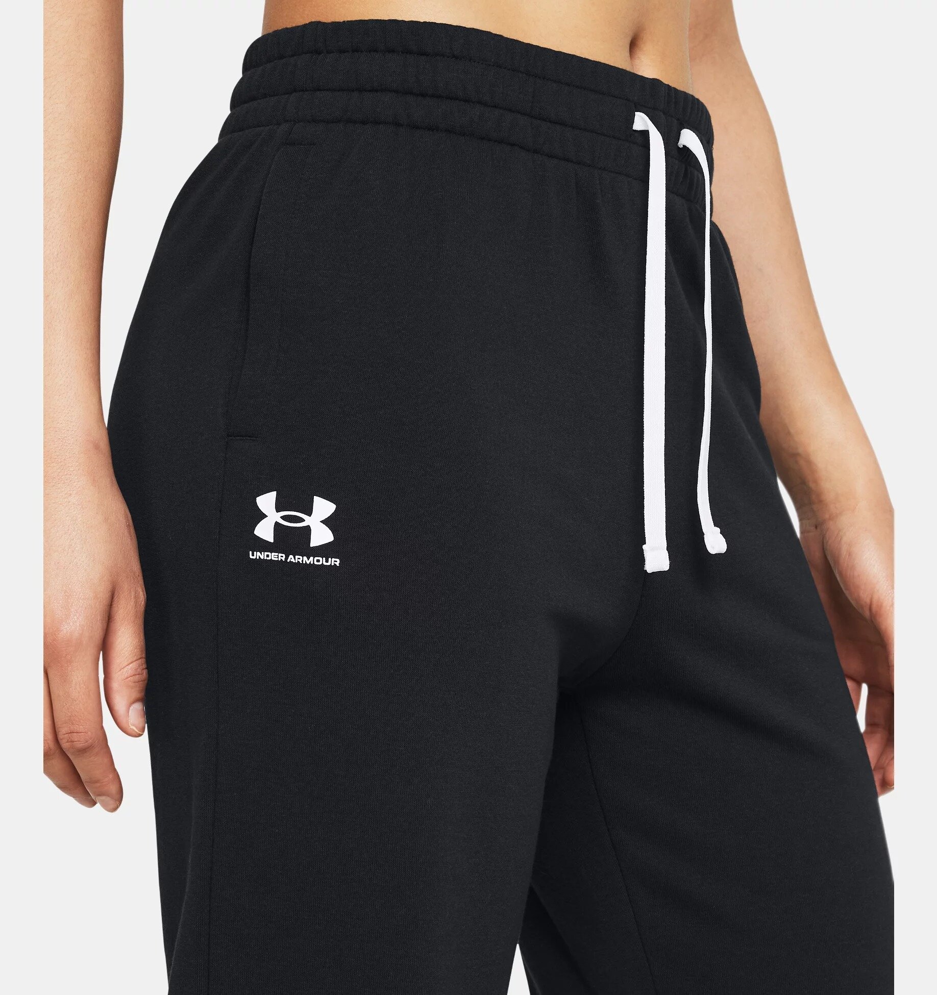 Брюки спортивные Under Armour Rival, размер SM, черный — фото 1