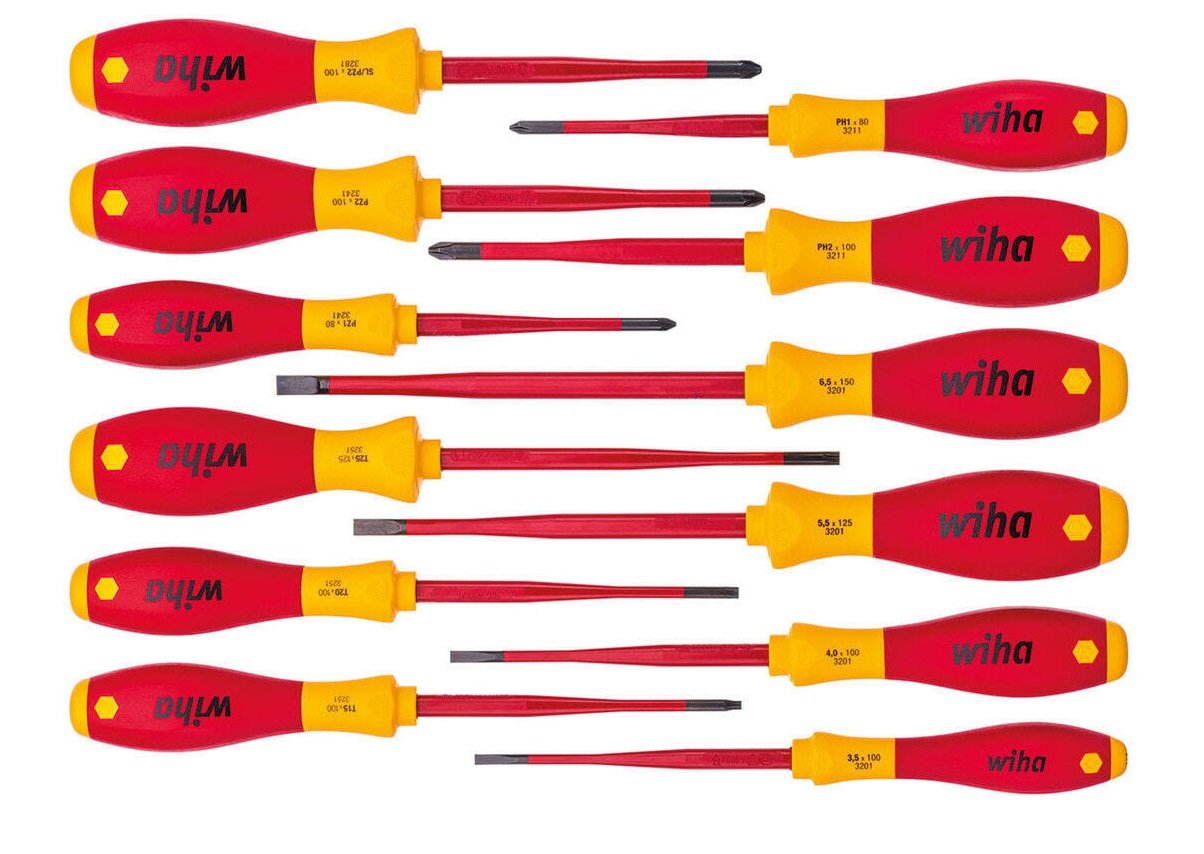 Набор отверток SoftFinish electric slimFix 3201K12 WIHA 41003