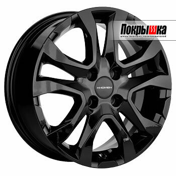 Диски литые Khomen KHW1503 6.0х15/4х100 D60.1 ET40.0, Black
