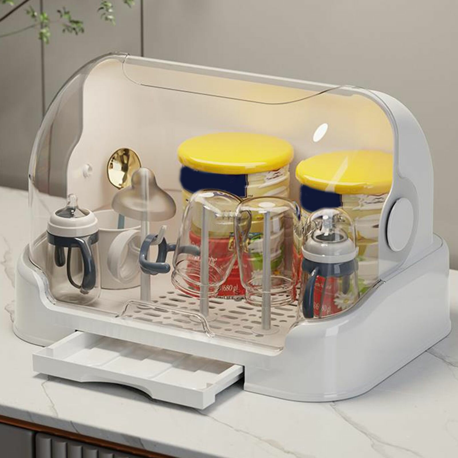 Аксессуар для кормления, Сушилка для детских бутылочек и сосок, подставка аксессуаров, держатель