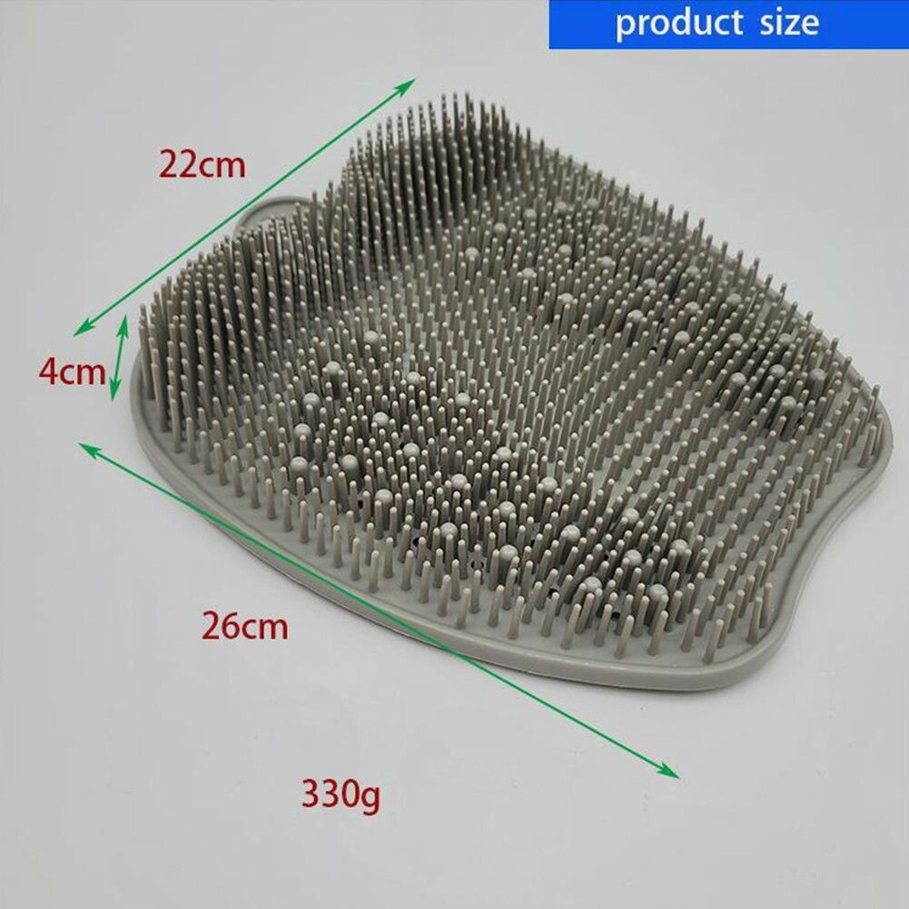 OZ-CCTB-Коврик для чистки ног Щетка для ног с нескользящими присосками Чистящая щетка для ног