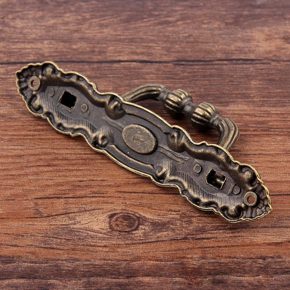 Металлическая ручка дверцы шкафа, ящика, ретро, деревянная коробка, мебельные аксессуары